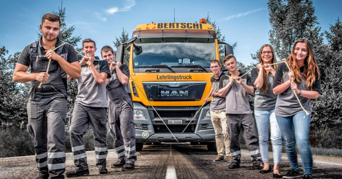 Bertschi apprentices succeed in final exams | Bertschi Group