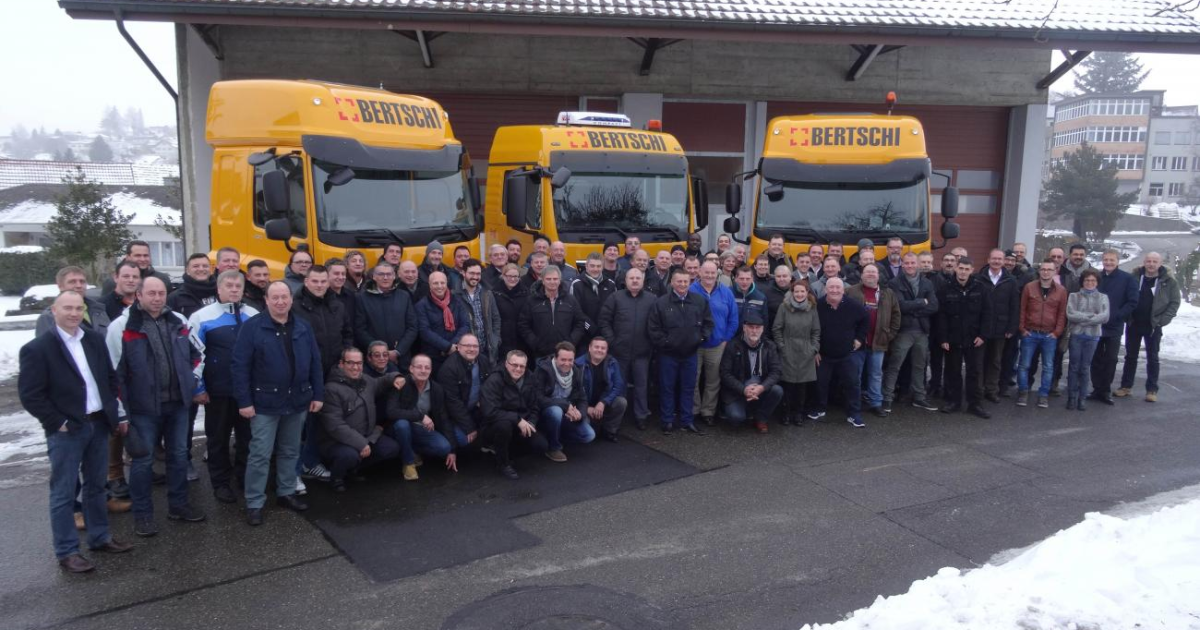 Reunion of employees Bertschi AG (german) | Bertschi Group